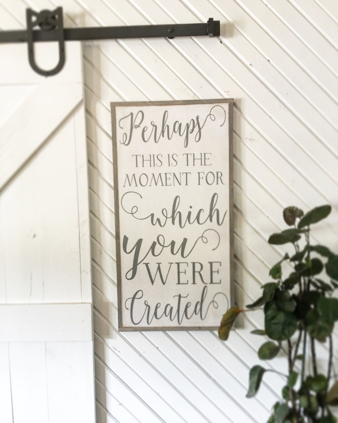 Signs / Home Decor / Christian Art / Wall Hanging / Perhaps This is the ...