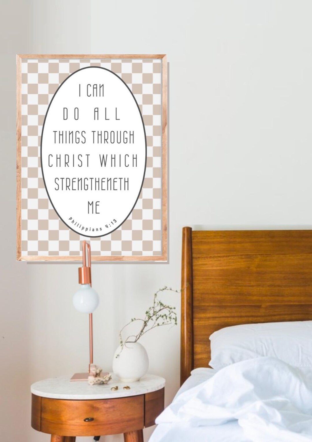 I Can Do All Things Through Christ: Inspirational Wooden Sign ...