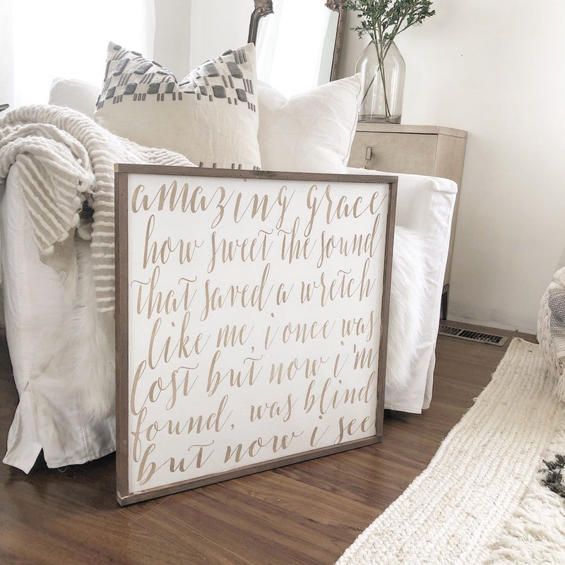 Amazing Grace Art - Etsy