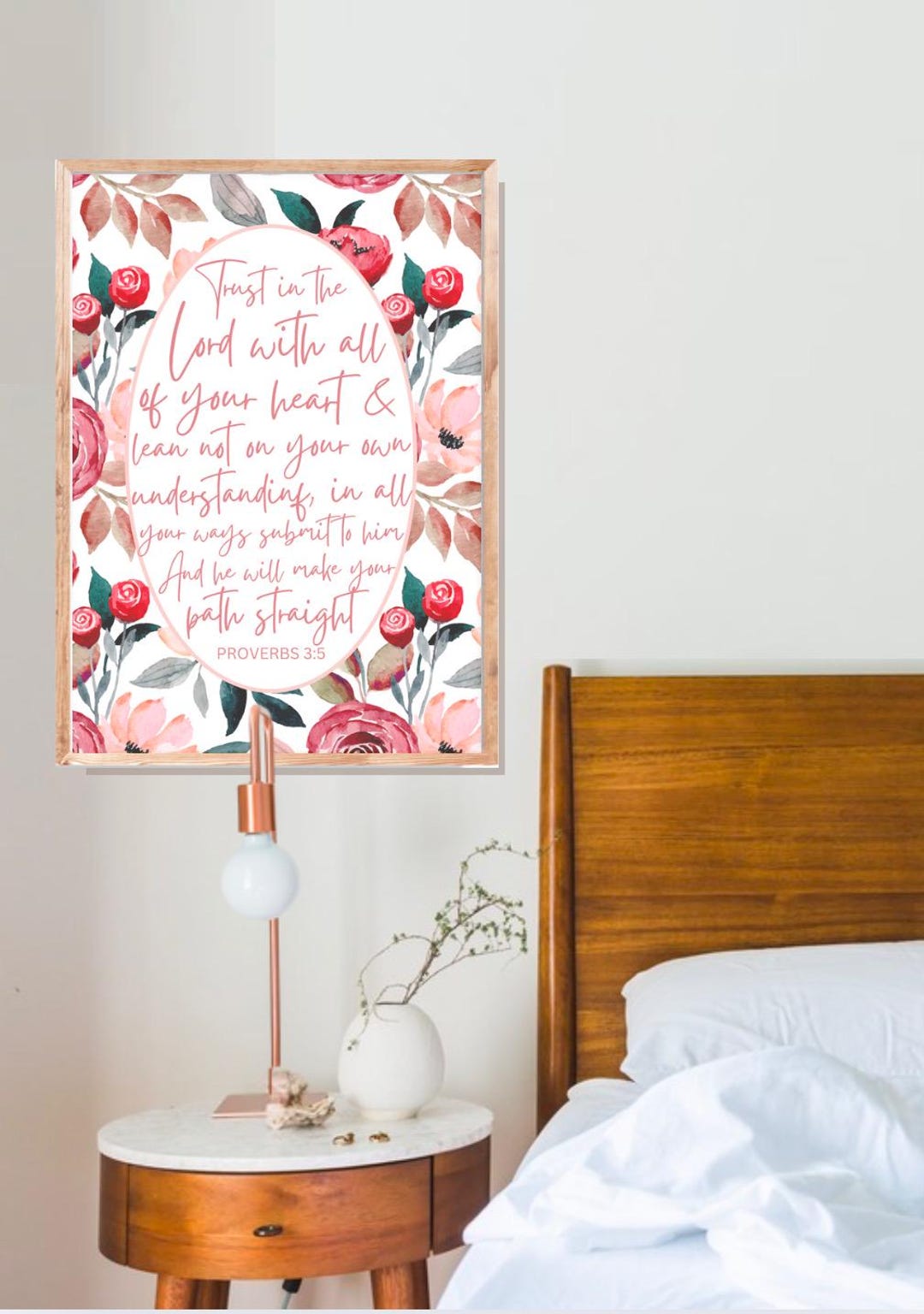 Trust in the Lord Handmade Christian Wood Sign -wall Decor for Home ...