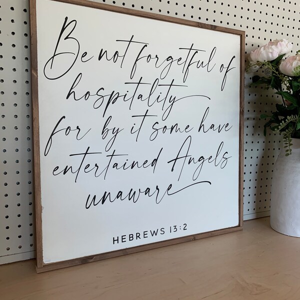Scripture Wood Sign - Etsy