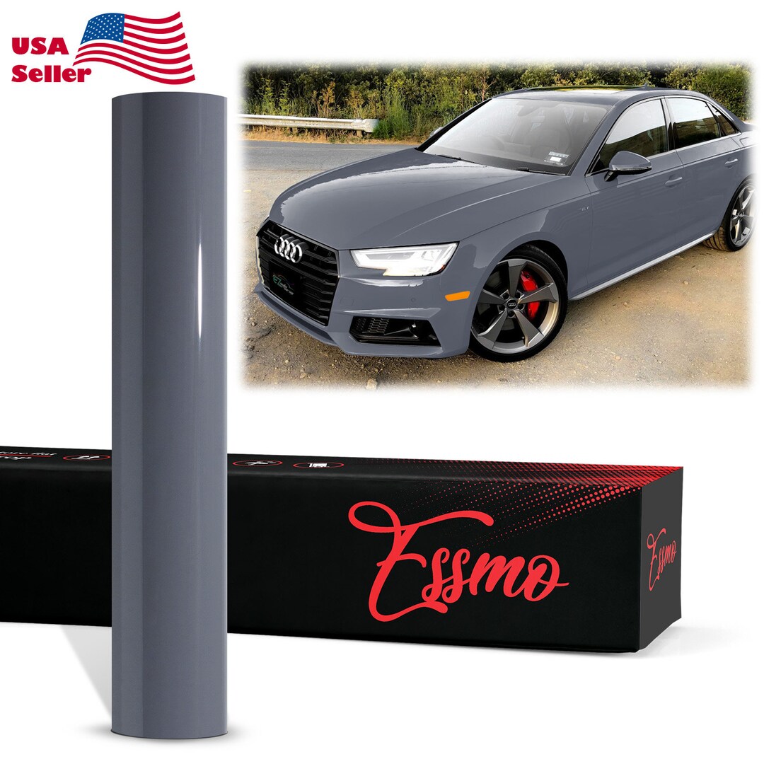 ESSMO TPH PPF Gloss Gunmetal Gray Paint Protection Film Clear Bra ...