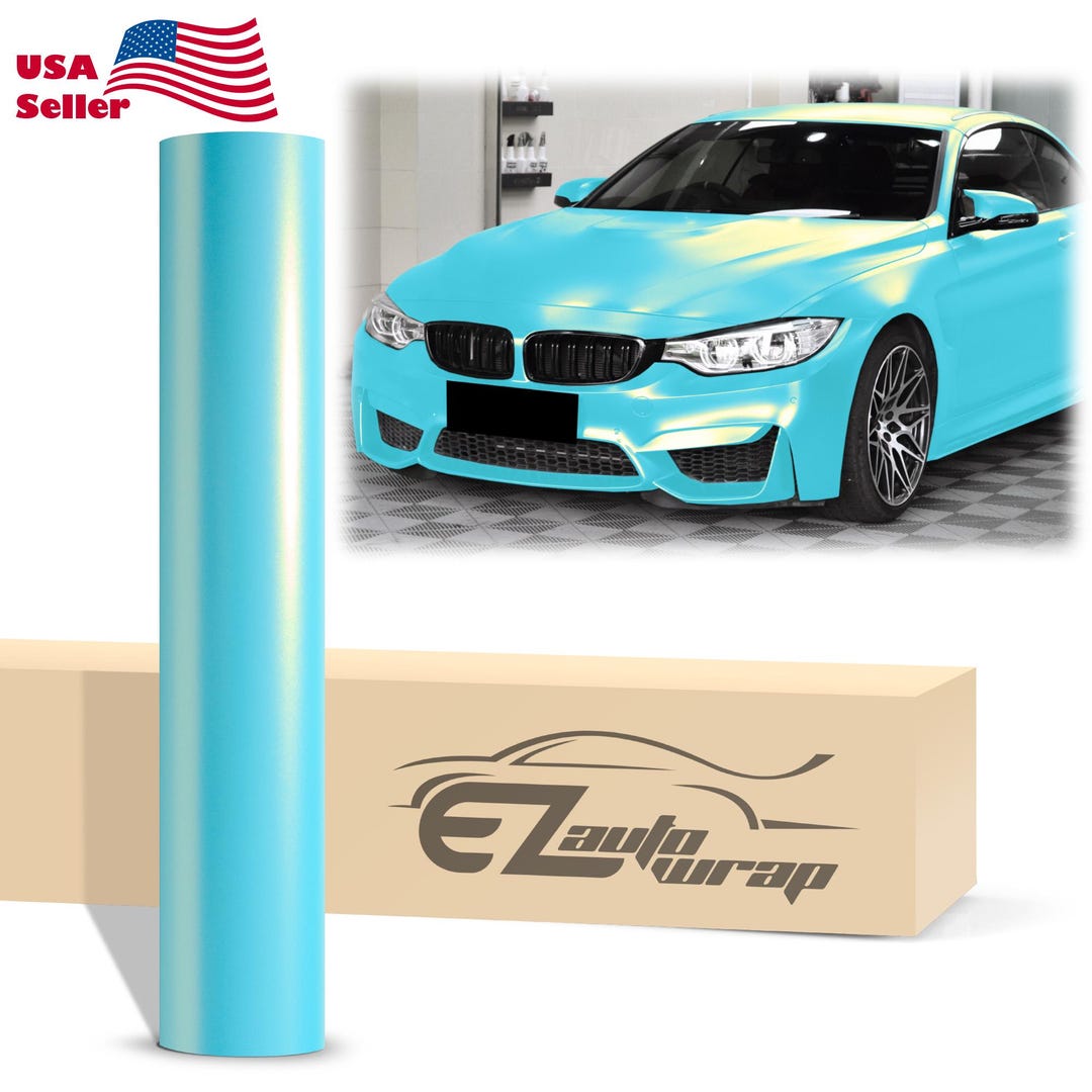 Coral Matte Coral Blue Gold Color Shift Metallic Vinyl Wrap Sticker ...