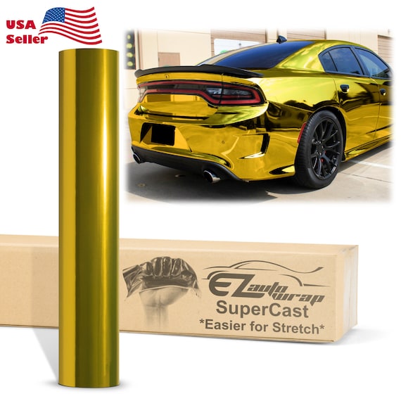 Gold Chrome Wrap Lamborghini Wrapped In Avery SW Gold Chrome Vinyl