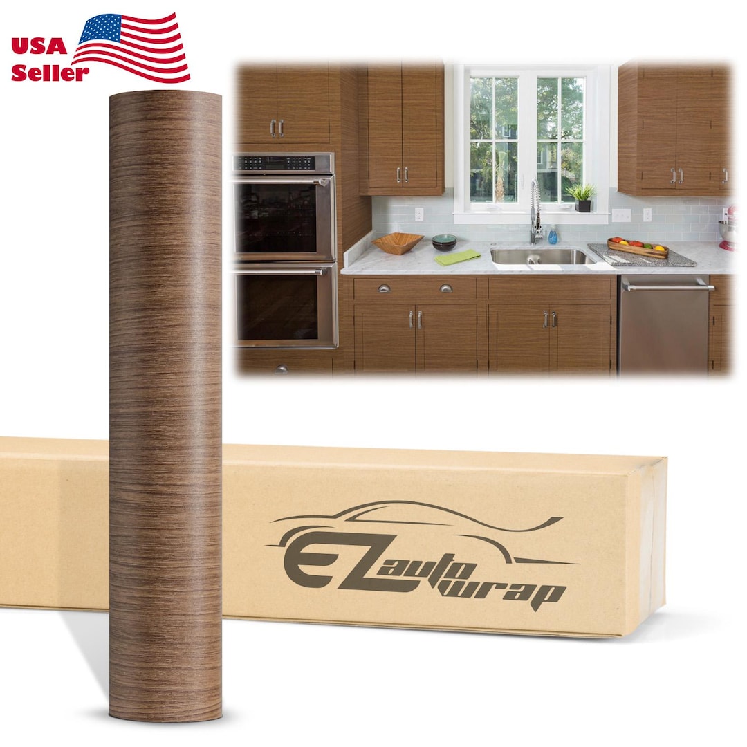 Wood #1396 Matte Oak Grain Texture Vinyl Wrap Bubble Free Car Vehicle ...