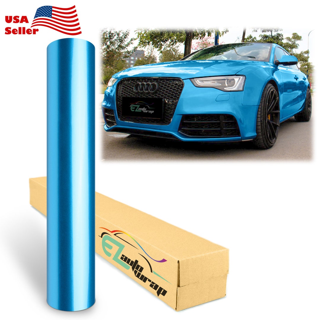 Gloss Metallic Light Blue Vinyl Wrap Sticker Decal Bubble Free - Etsy