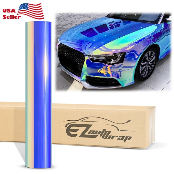 Neo Chrome Car Decals - Etsy