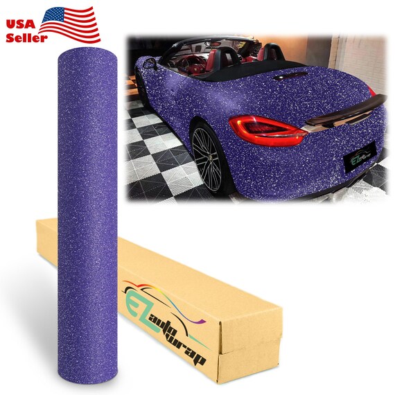Matte Glitter Purple Texture Vinyl Wrap Sticker Decal Bubble - Etsy