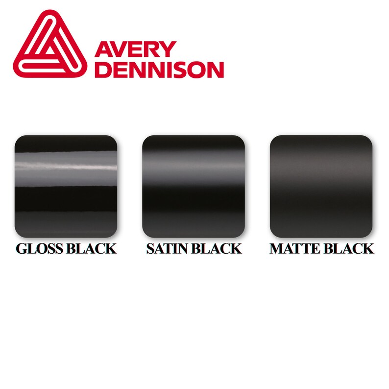 Avery Dennison SW900 Matte Black Vinyl Wrap Sticker Decal - Etsy
