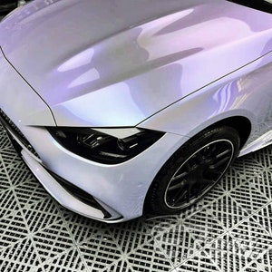 Space Candy Gloss Silver Lavender Color Shift Vinyl Wrap Sticker Decal ...