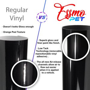 ESSMO PET Liner Super Gloss Ruby Star Red Like Paint Vinyl Wrap Sticker ...