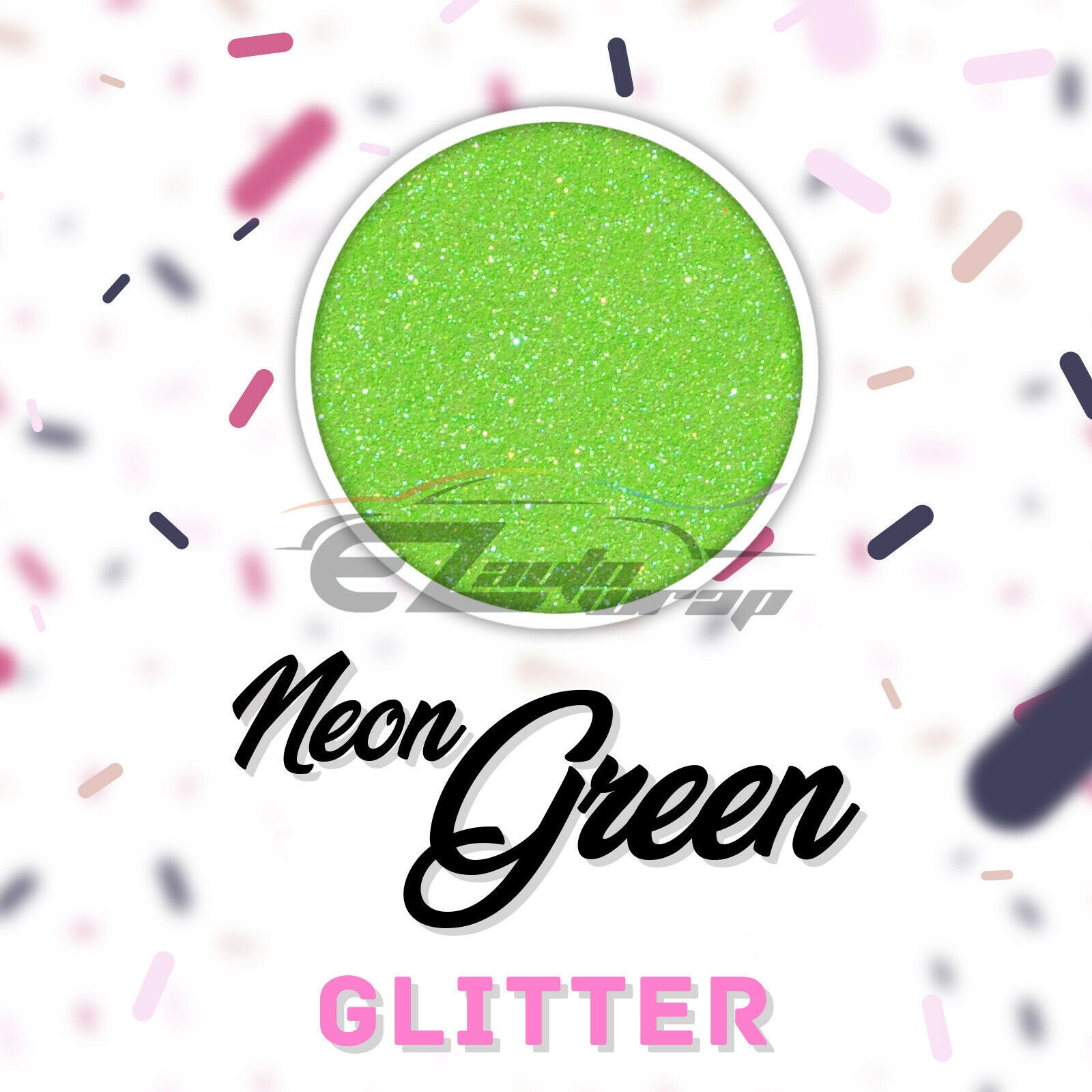 ESSMO™ 10 Neon Green Glitter Sparkle Heat Transfer Vinyl - Etsy