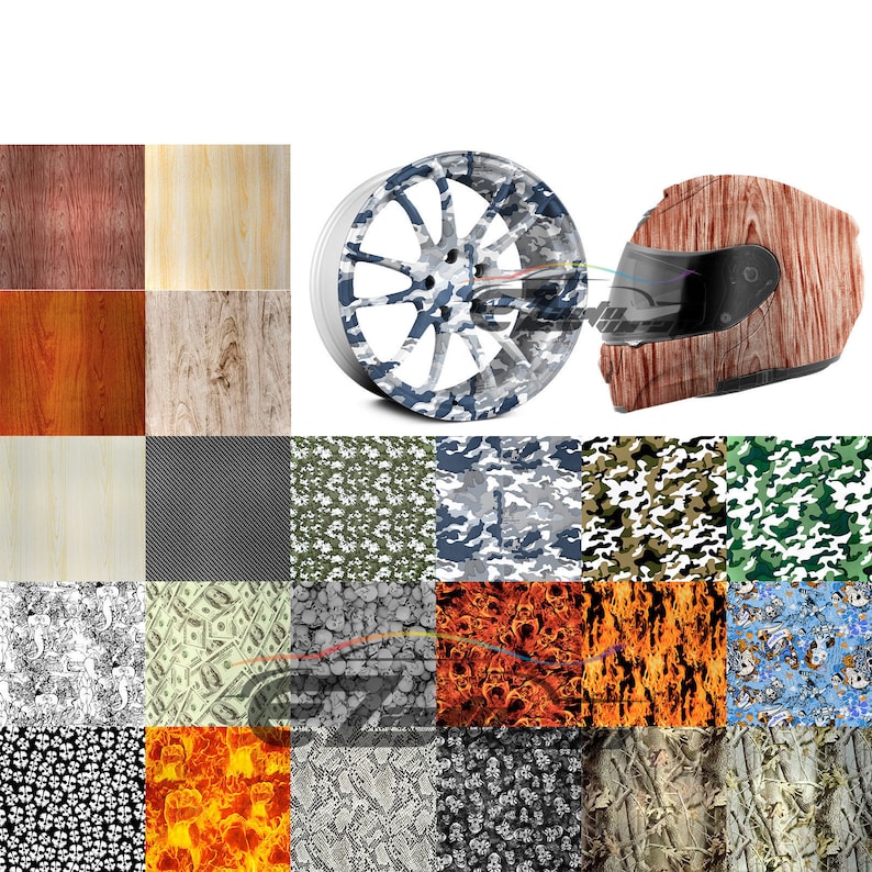 Hydrographic Film 21 Hidden Forest Hydro Dipping Dip Water - Etsy