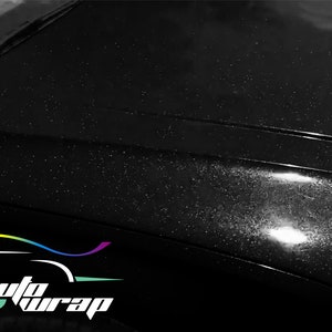 3M 2080 Series G212 Gloss Black Metallic Vinyl Wrap Sticker Decal ...
