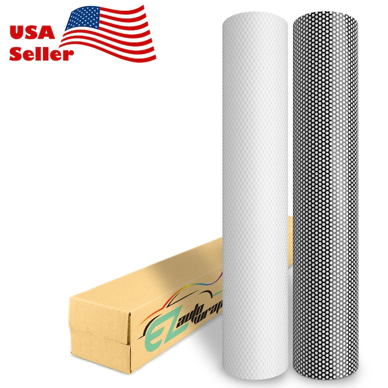 Perforated One Way Vision Black Print Media Vinyl Window Printable ...