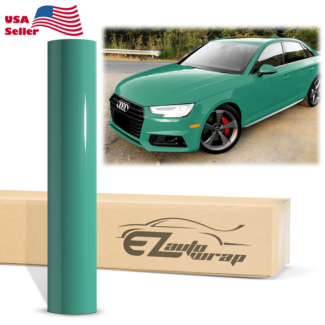 High Gloss Glossy Retro Green Vinyl Wrap Sticker Decal Bubble - Etsy