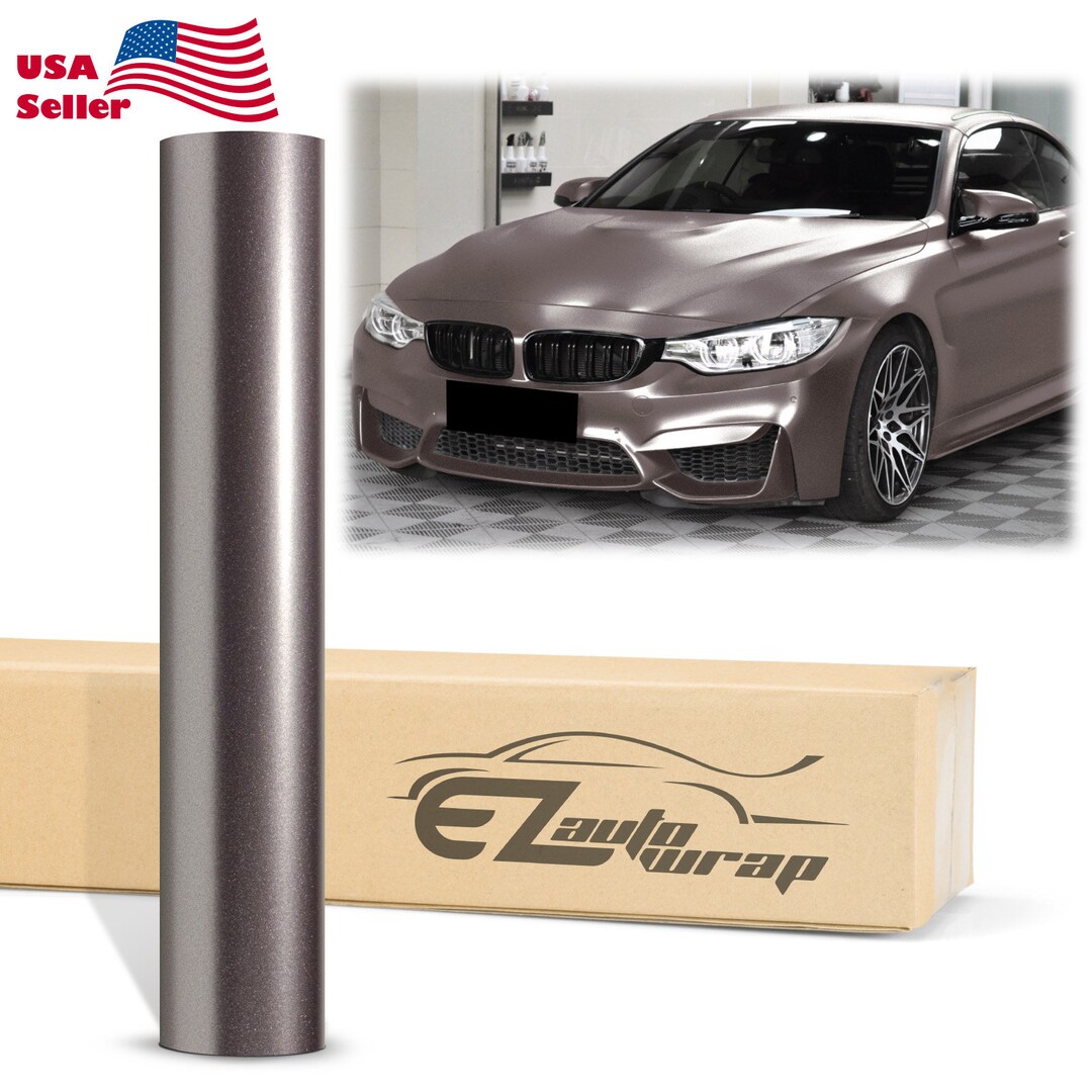 Matte Metallic Satin Pearl Gunmetal Gray Vinyl Wrap Sticker Decal ...