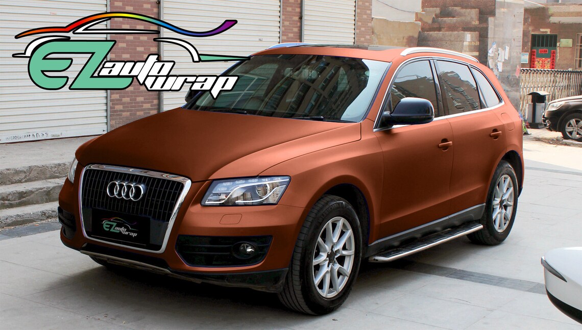 Satin Chrome Bronze Vinyl Wrap Sticker Decal Bubble Free Air | Etsy