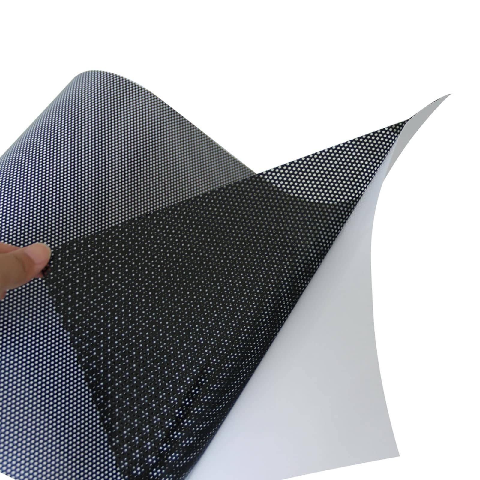 Perforated One Way Vision Black Print Media Vinyl Window Printable ...