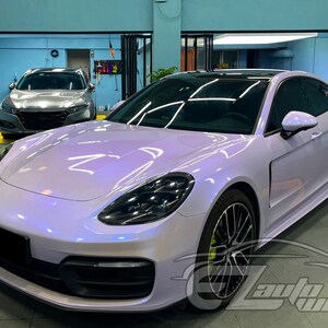 Space Candy Gloss Silver Lavender Color Shift Vinyl Wrap Sticker Decal ...