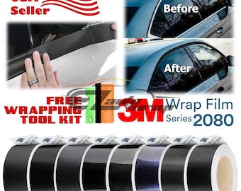 3M 2080 Series Black Vinyl Wrap Kit for Chrome Delete Blackout Window Trim Door Trim Etsy Canada