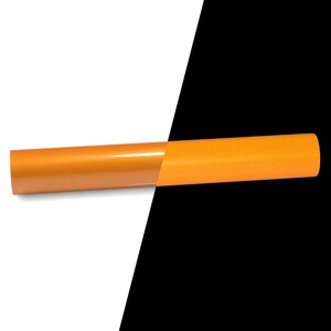 Reflective Orange Vinyl Wrap Sticker Decal Graphic Sign Craft Film - Etsy