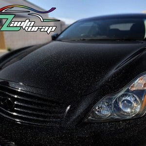 3M 2080 Series G212 Gloss Black Metallic Vinyl Wrap Sticker Decal ...