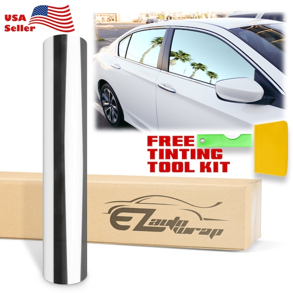 20x120 Chrome Silver Tint Kit Uncut Roll Window | Etsy