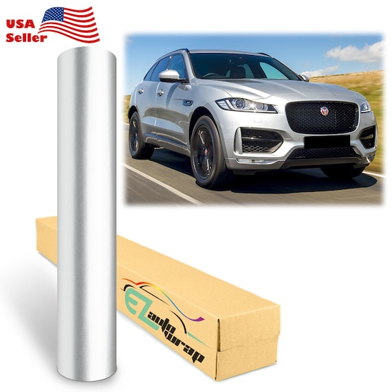 Gloss Metallic Silver Vinyl Wrap Sticker Decal Bubble Free Air | Etsy