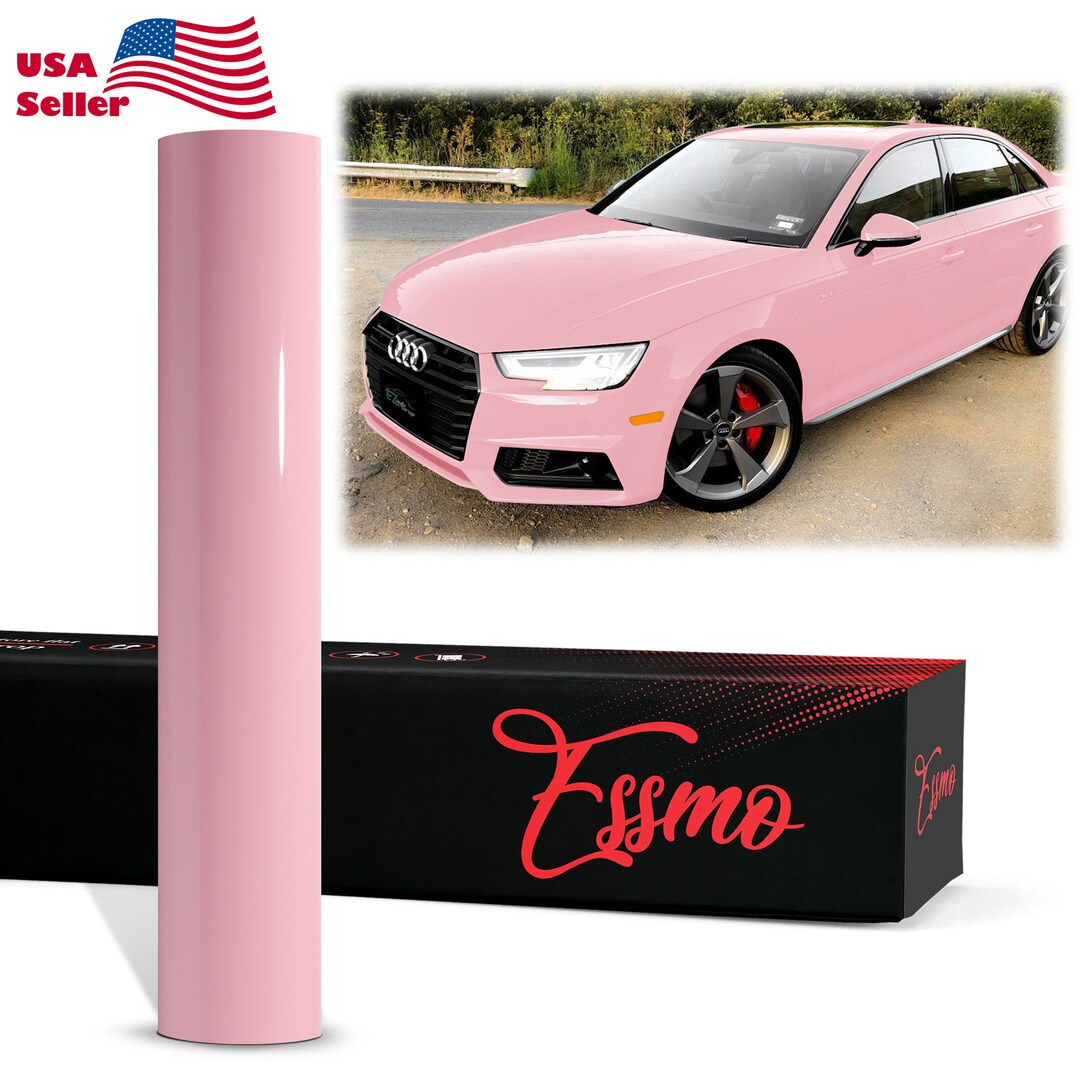 ESSMO TPH PPF Gloss Blossom Pink Paint Protection Film Clear Bra ...