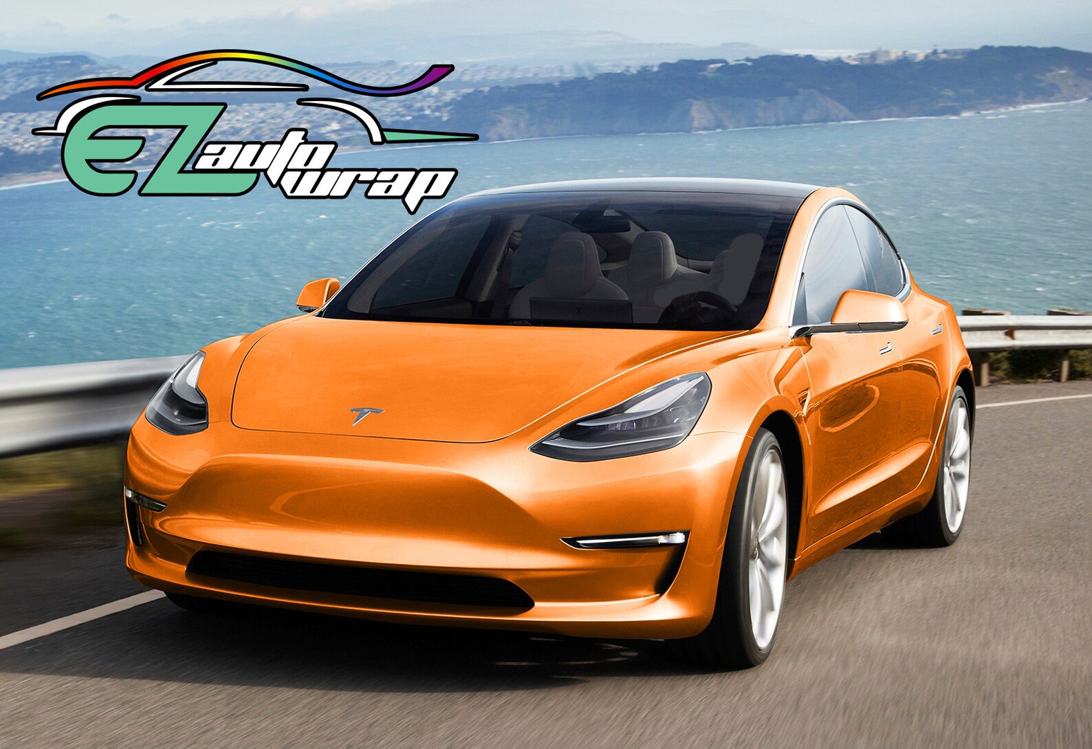 Gloss Metallic Orange Vinyl Wrap Sticker Decal Bubble Free Air | Etsy