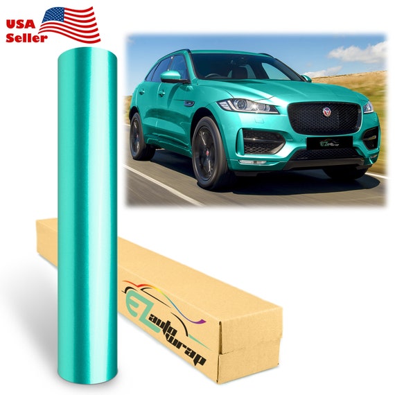 Gloss Metallic Teal Vinyl Wrap Sticker Decal Bubble Free Air - Etsy