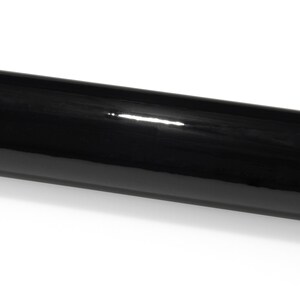 Gloss Glossy Black Vinyl Wrap Sticker Decal Bubble Free Air Release Car ...