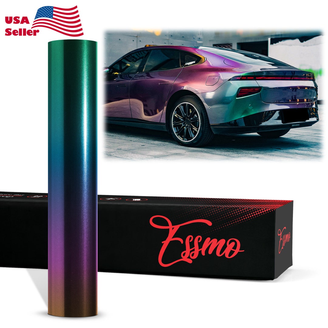 ESSMO PET Liner Galaxy Dust Gloss Spectrum Purple Green Like Paint ...