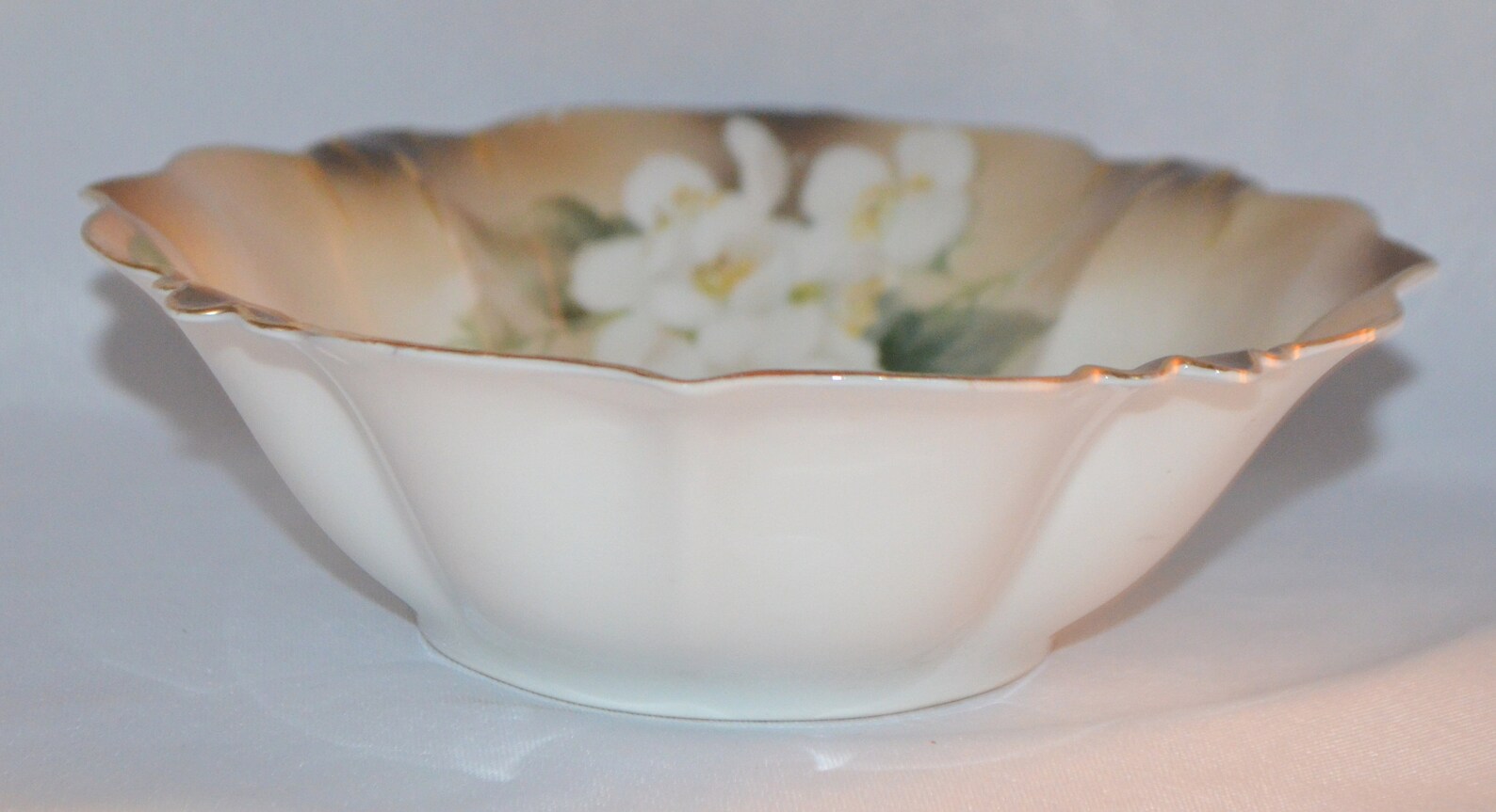 RS Prussia Dogwood Flower Pattern Berry Bowl Satin Finish - Etsy
