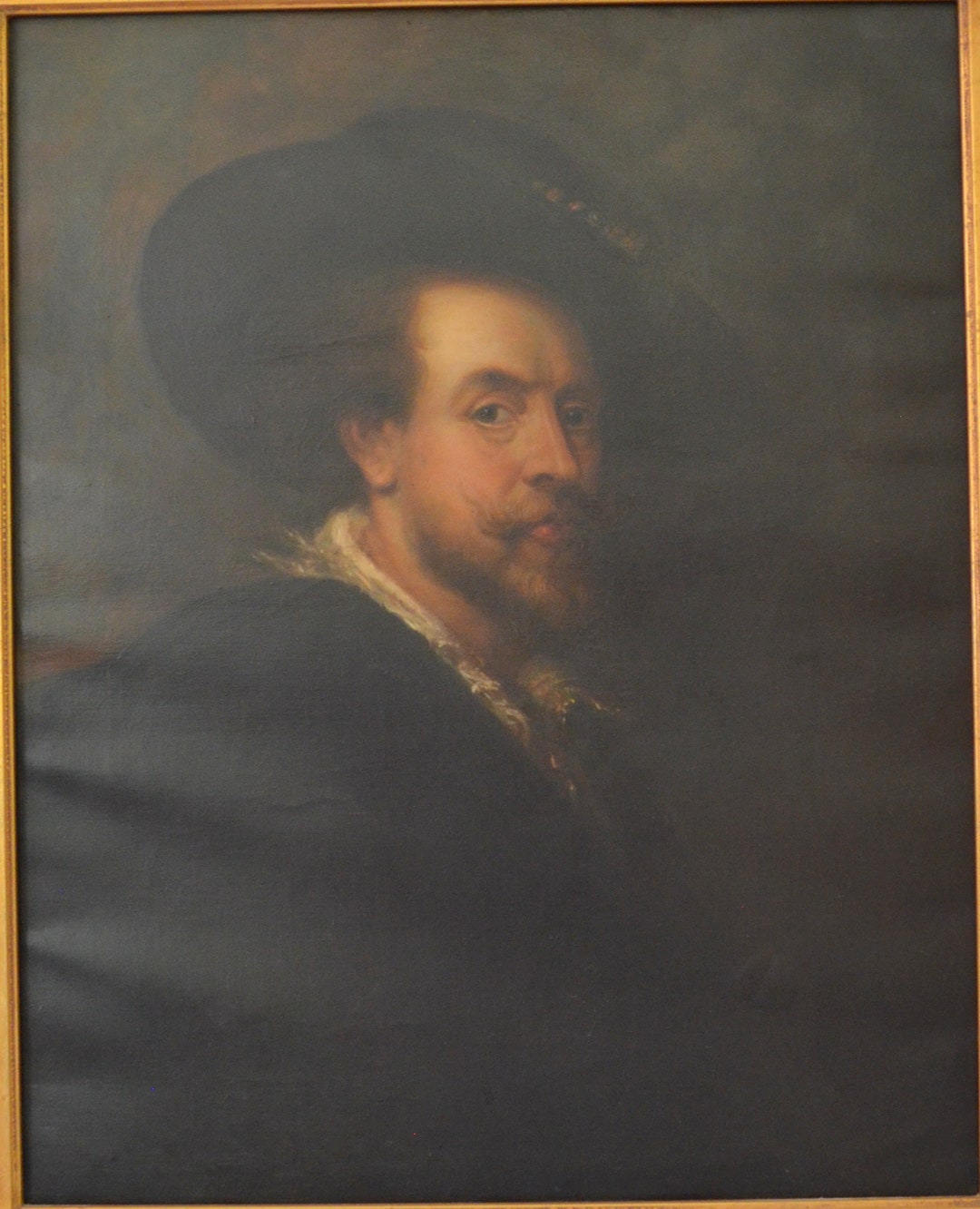 Self Portrait With a Hat Peter Paul Rubens After Rubens Oil Painting on ...