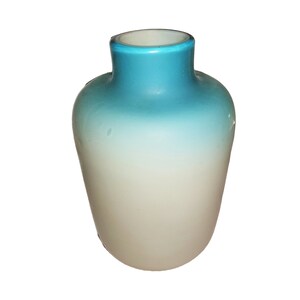 Thomas Webb Blue Cased Satin Glass Vase - Etsy