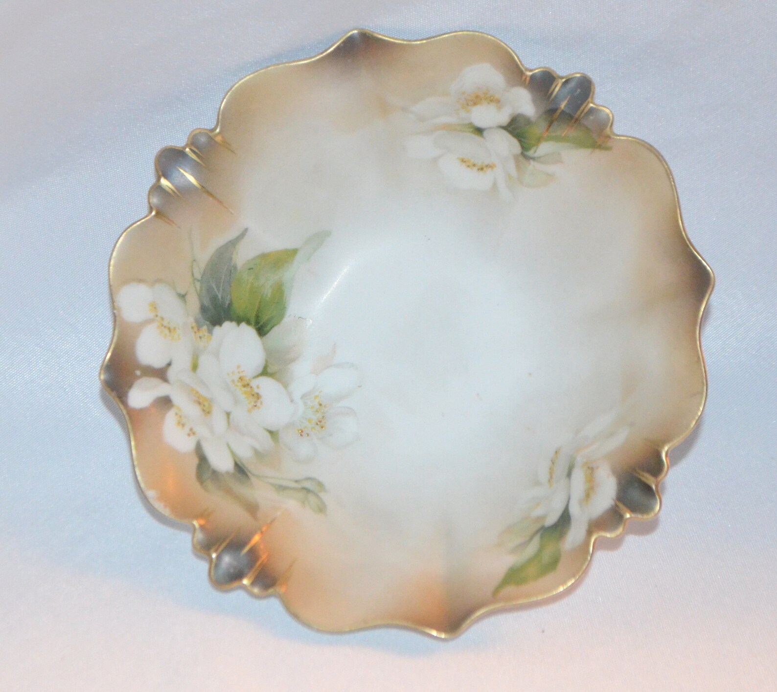 RS Prussia Dogwood Flower Pattern Berry Bowl Satin Finish - Etsy