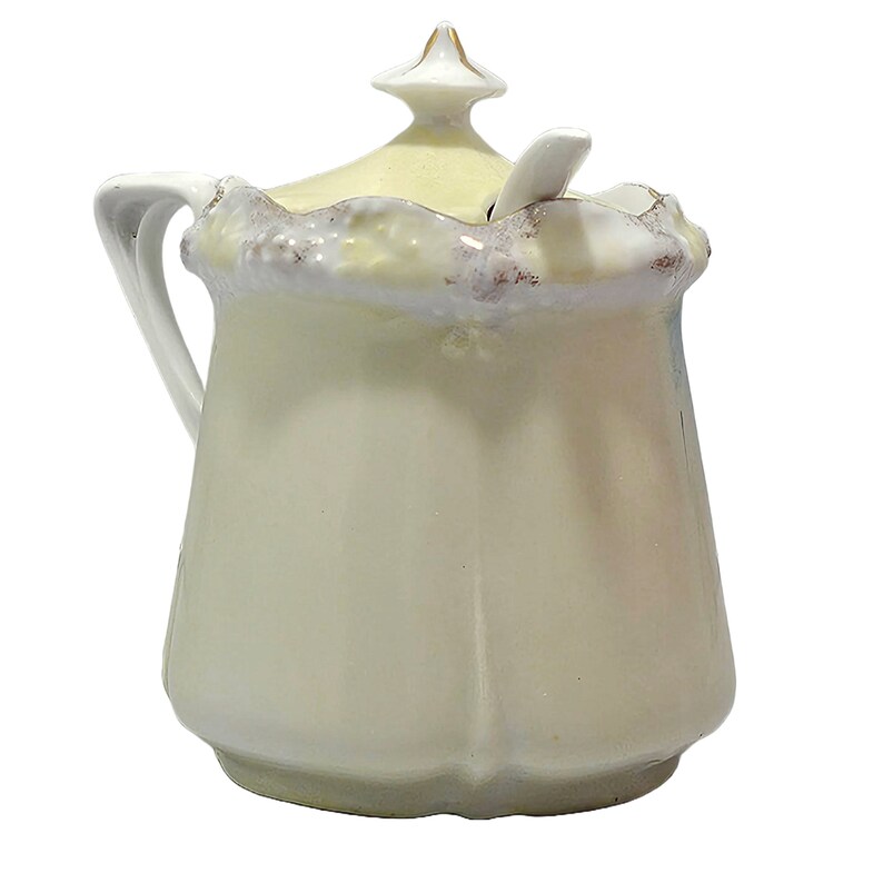 Antique Porcelain RS Prussia Mold 525 Fruit Decor Mustard Pot - Etsy