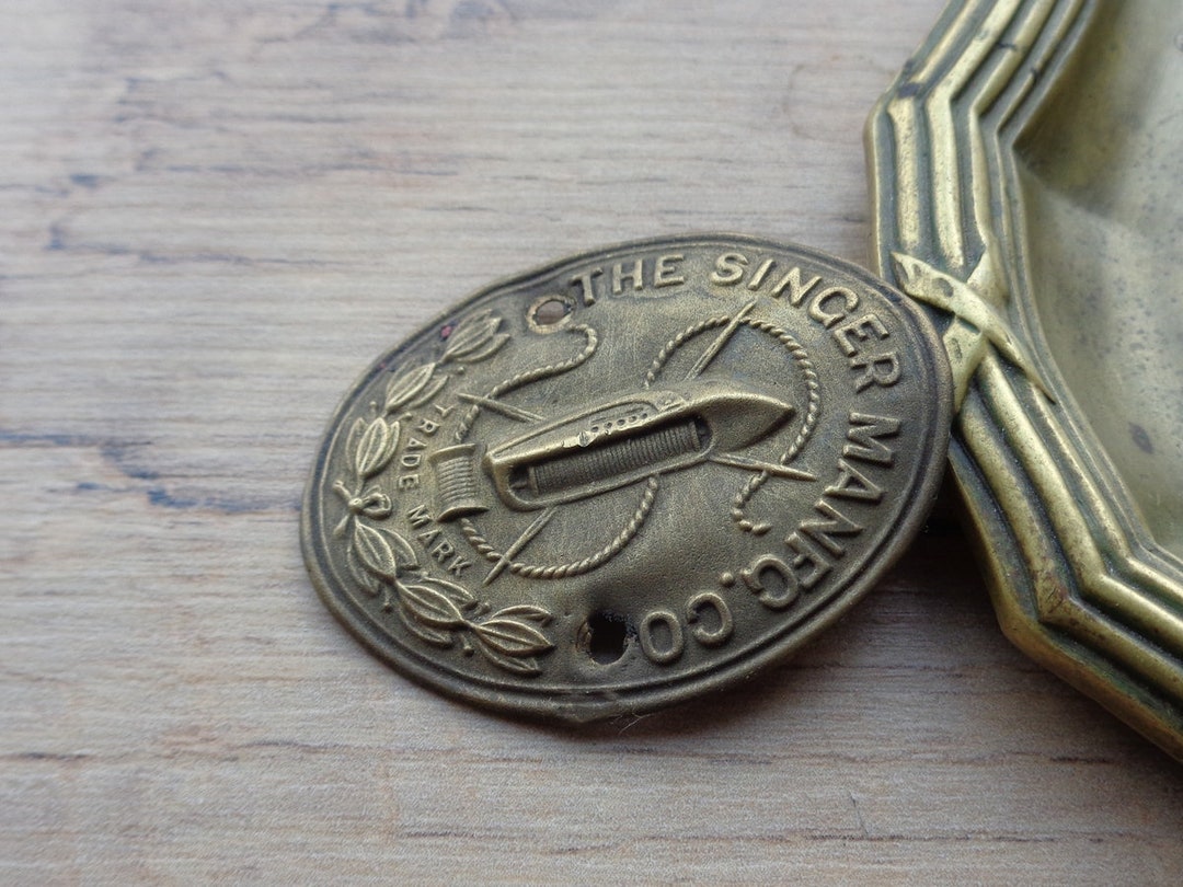 The SINGER Manfg.co Trade Mark Vintage Sewing Machine Label - Etsy