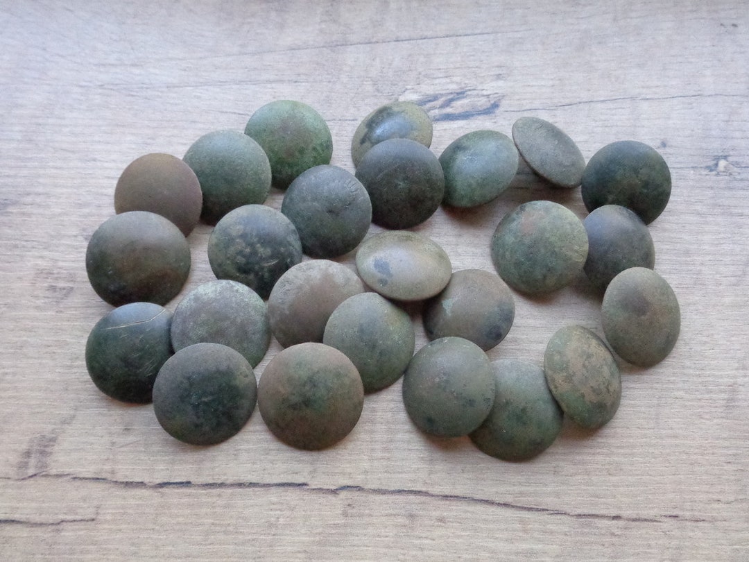 SET of 25 Vintage/antique Brass Bronze Copper Buttons 19-20th Century ...