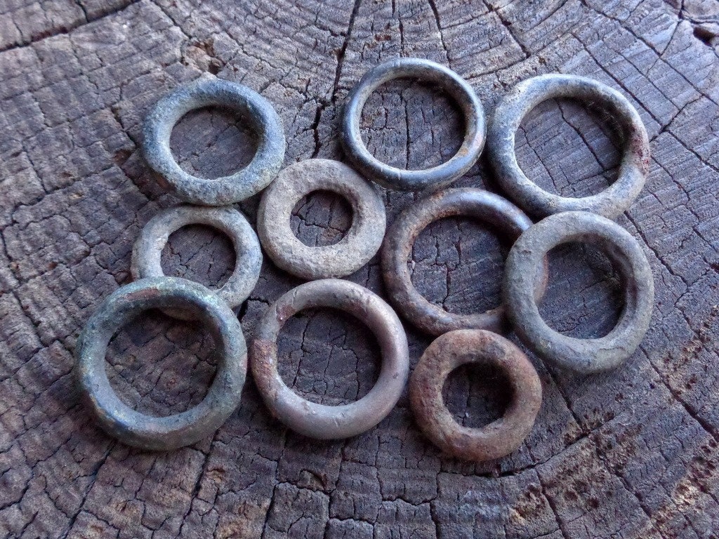 Ancient Bronze/Brass/Copper Rings 1-19th century Original | Etsy