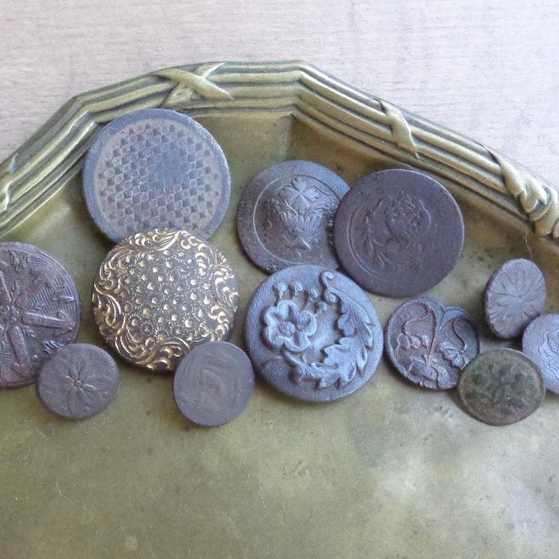 Rare Antique Buttons - Etsy