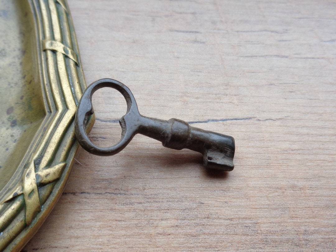 Antique Bronze Key 19th Century Original Patina - Etsy