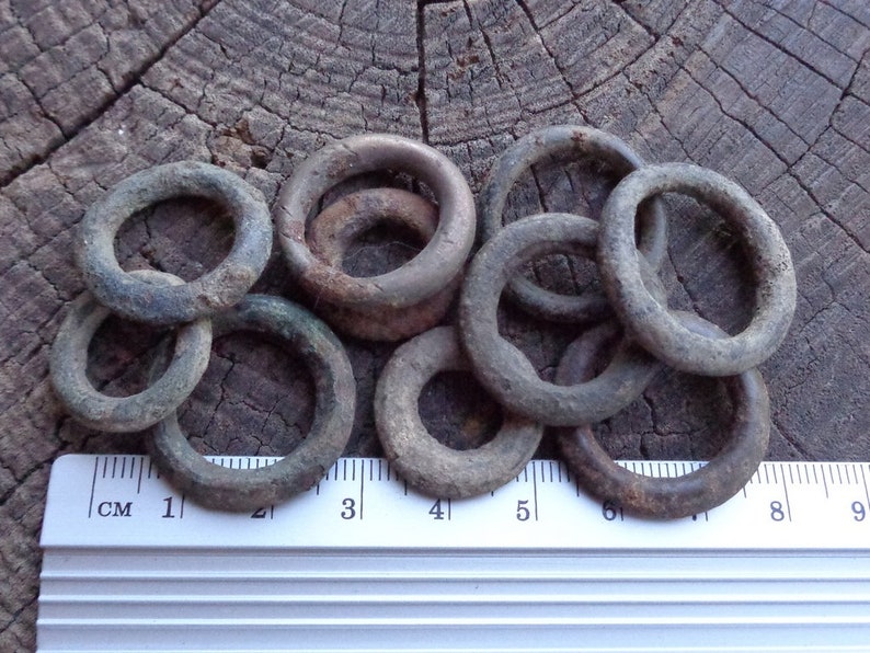 Ancient Bronze/brass/copper Rings 1-19th Century Original | Etsy