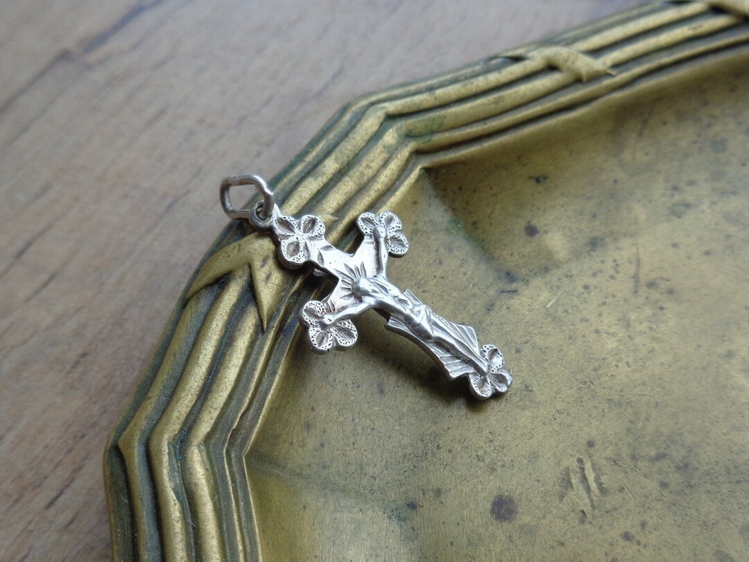 Vintage Orthodox Silver Cross Crucifixion Sterling Silver - Etsy Australia