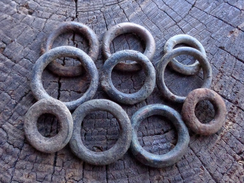Ancient Bronze/brass/copper Rings 1-19th Century Original | Etsy