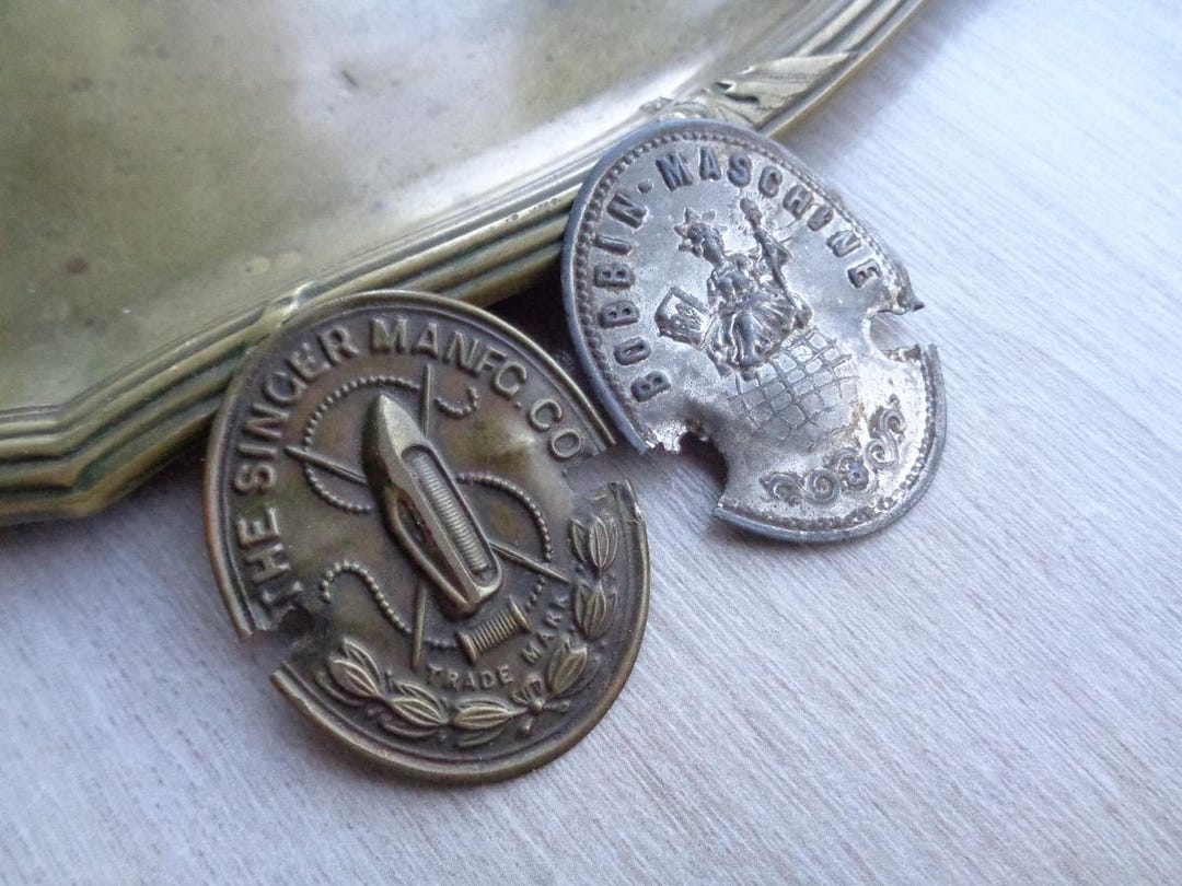 Vintage Antique Sewing Machine Labels-plate 1900s Trade Marks the ...