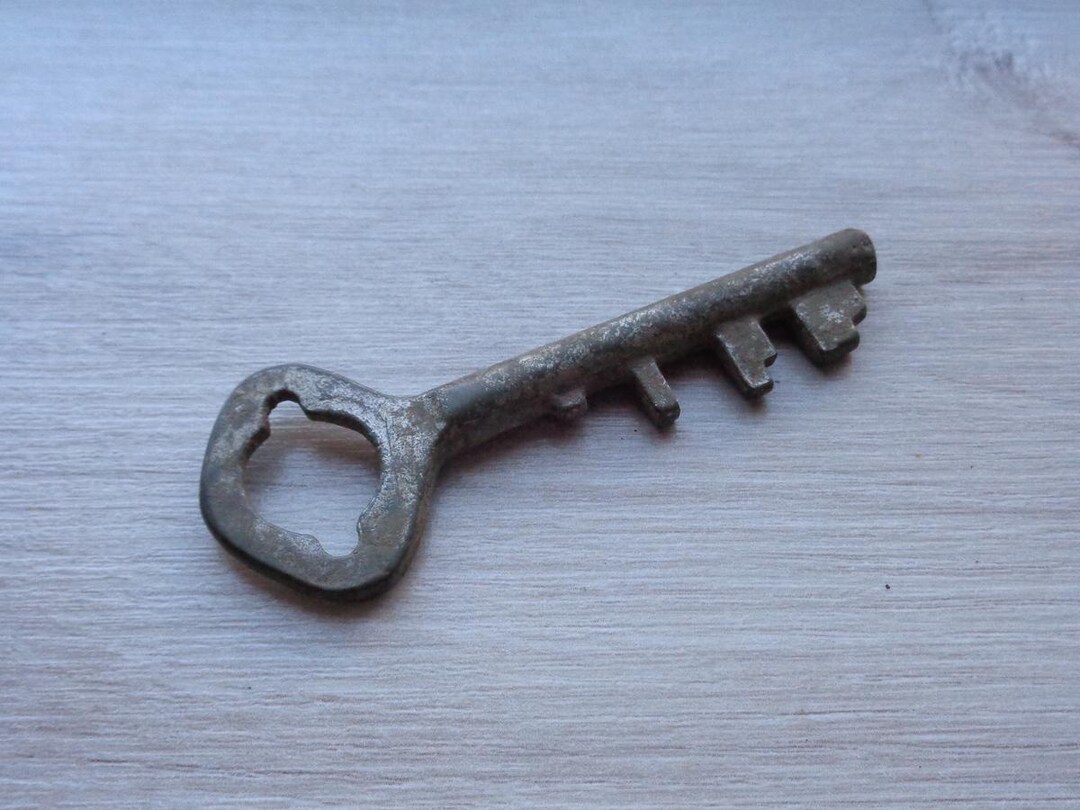 Antique Bronze Key 19th Century Original Patina - Etsy