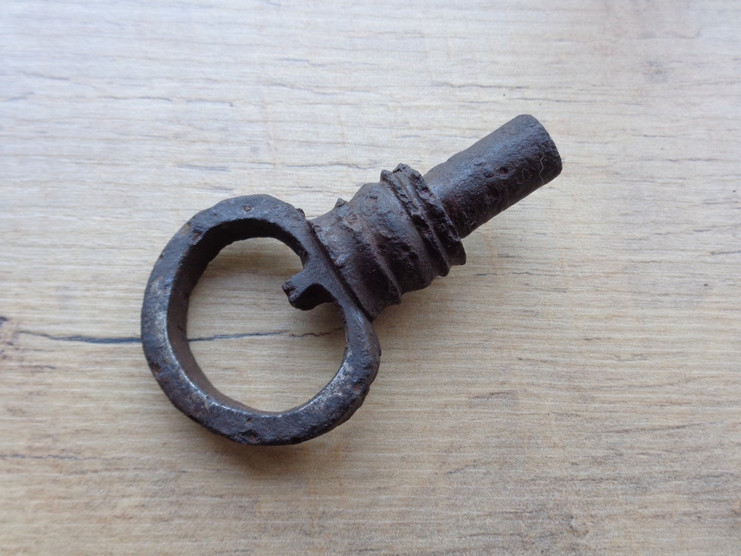 Ancient Metal Screw Key 18th Century Authentic Artifact Original Rusty ...